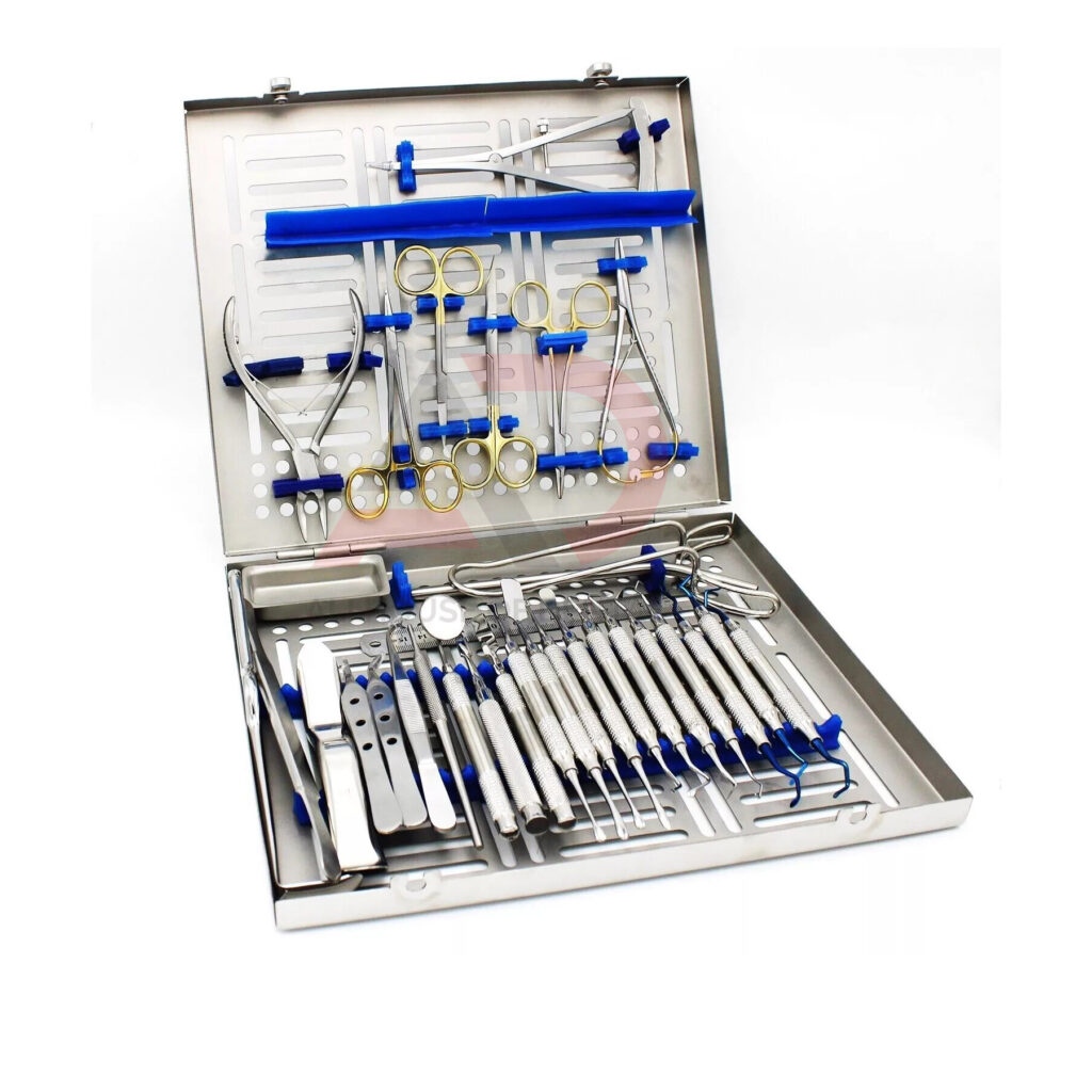 Periodontal Instruments Kit Dental Implants Surgical Orthodontic – Ali ...